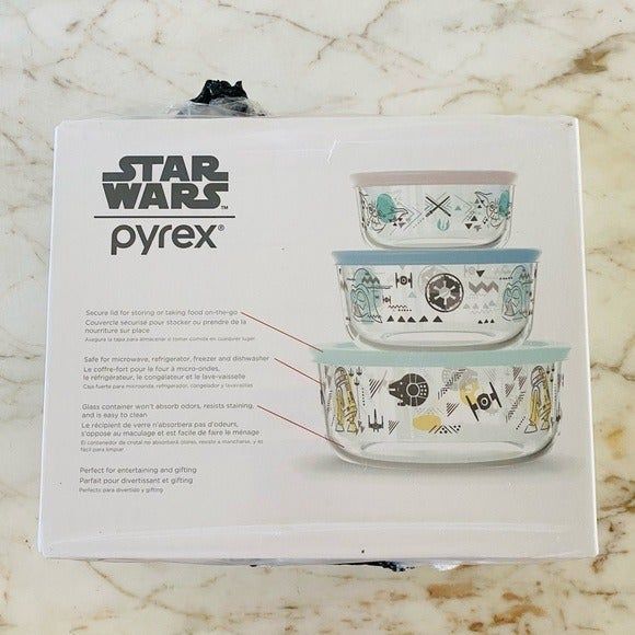 Pyrex | Kitchen | Pyrex Decorated Storage 6pc Set Star Wars | Poshmark